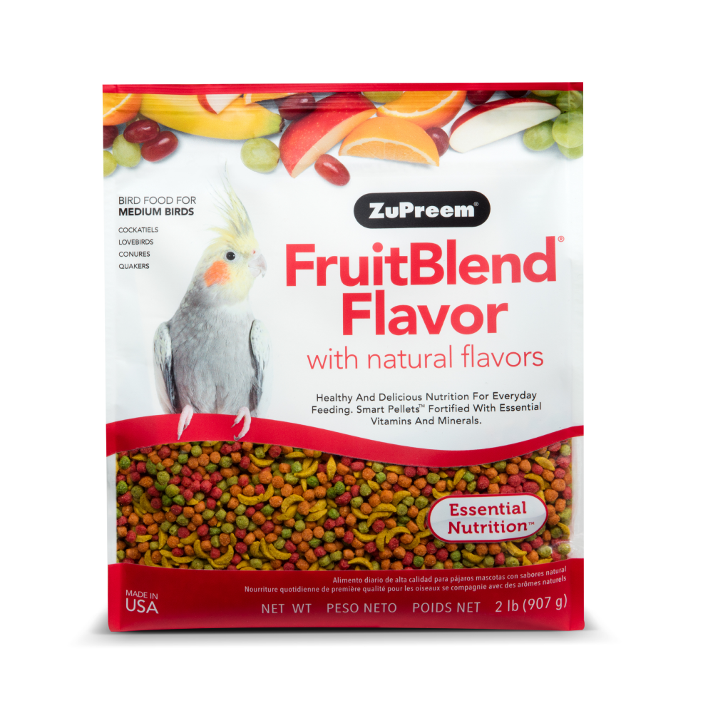 Buy Zupreem Medium Birds Food Fruit Blend Flavor With Natural Flavor ...