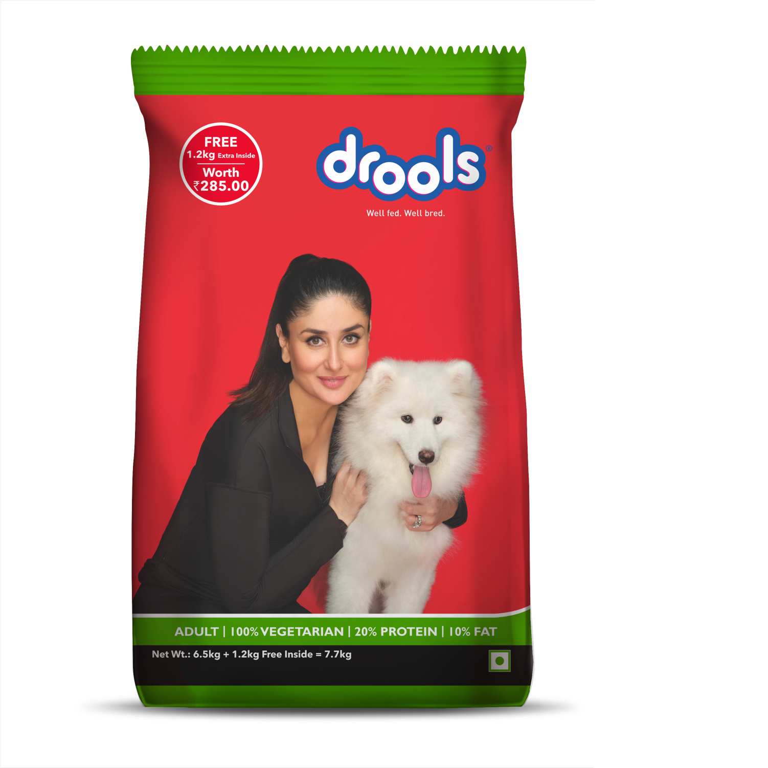 Buy Drools 100% Vegetarian Adult Dry Dog Food | Drools Dog Food