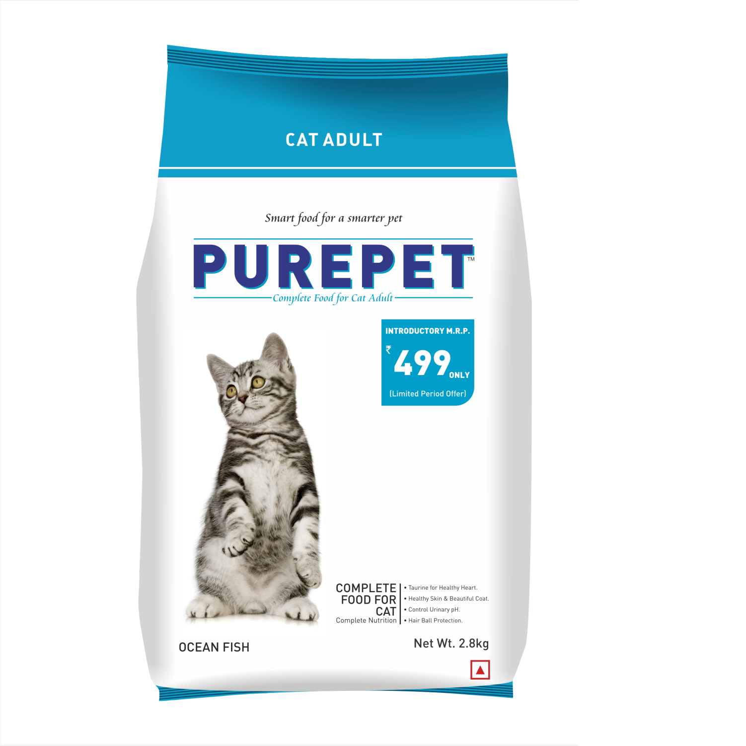 Buy Purepet Adult Dry Cat Food Ocean Fish - PawsAndPaws.com