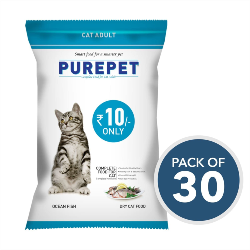 Buy Purepet Adult Dry Cat Food Ocean Fish - PawsAndPaws.com