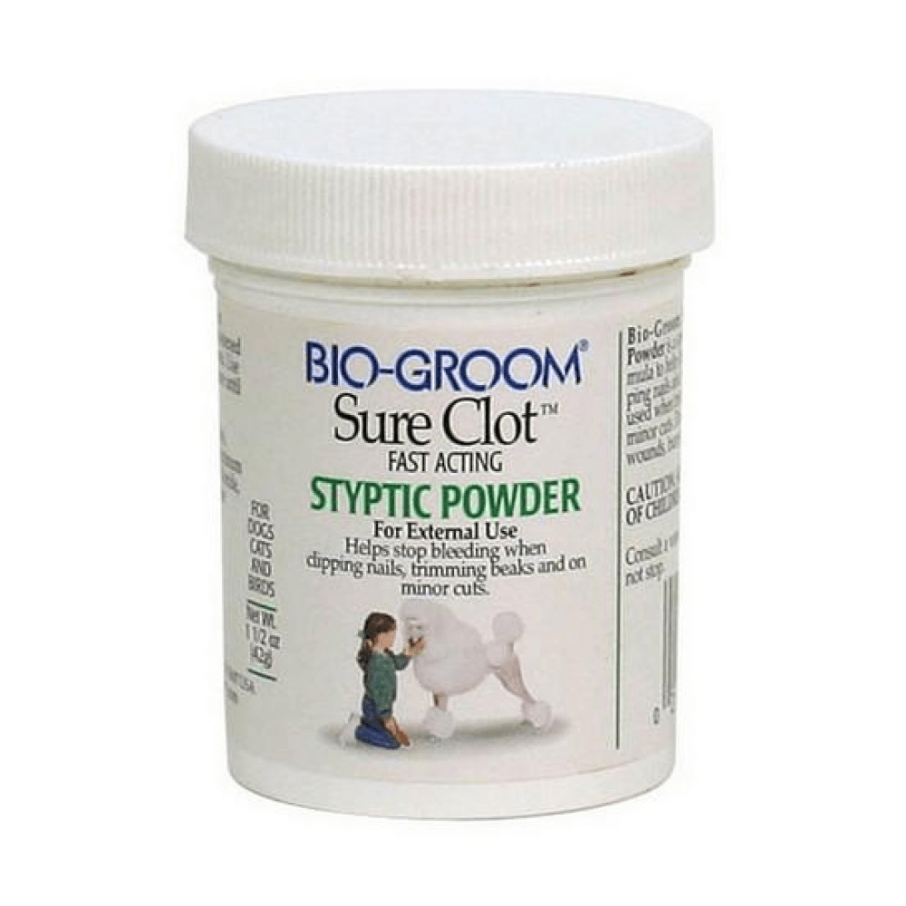 Buy Bio Groom Sure Clot Fast Acting Styptic Powder for Dogs & Cats ...